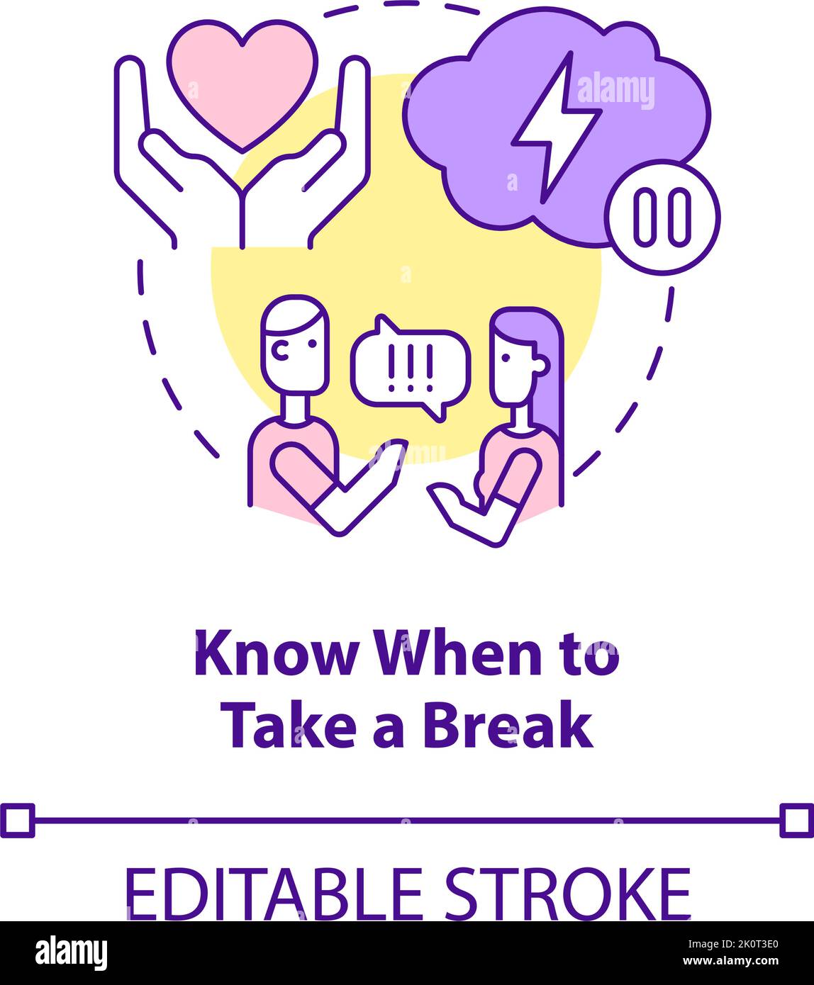 Take time symbol concept Cut Out Stock Images & Pictures - Alamy