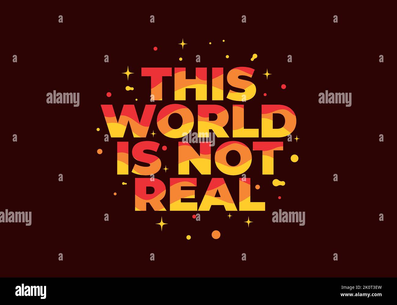 The real world sign Stock Vector Images - Alamy