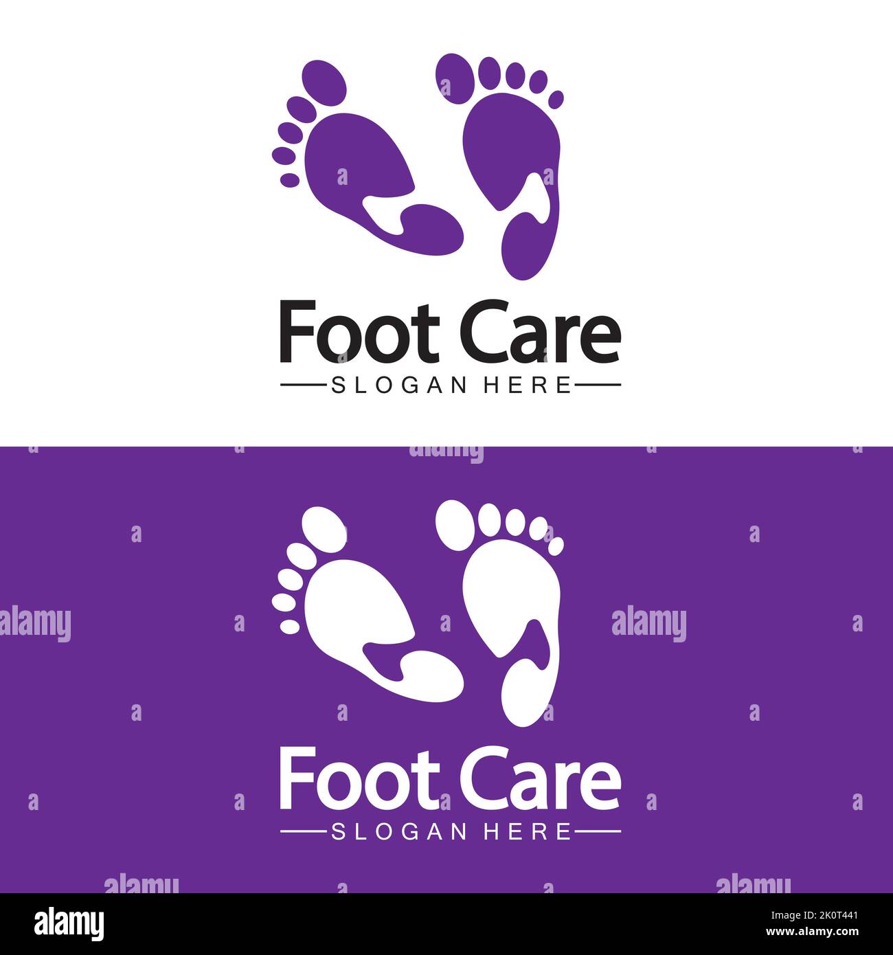 Foot logo design vector template Stock Vector Image & Art - Alamy