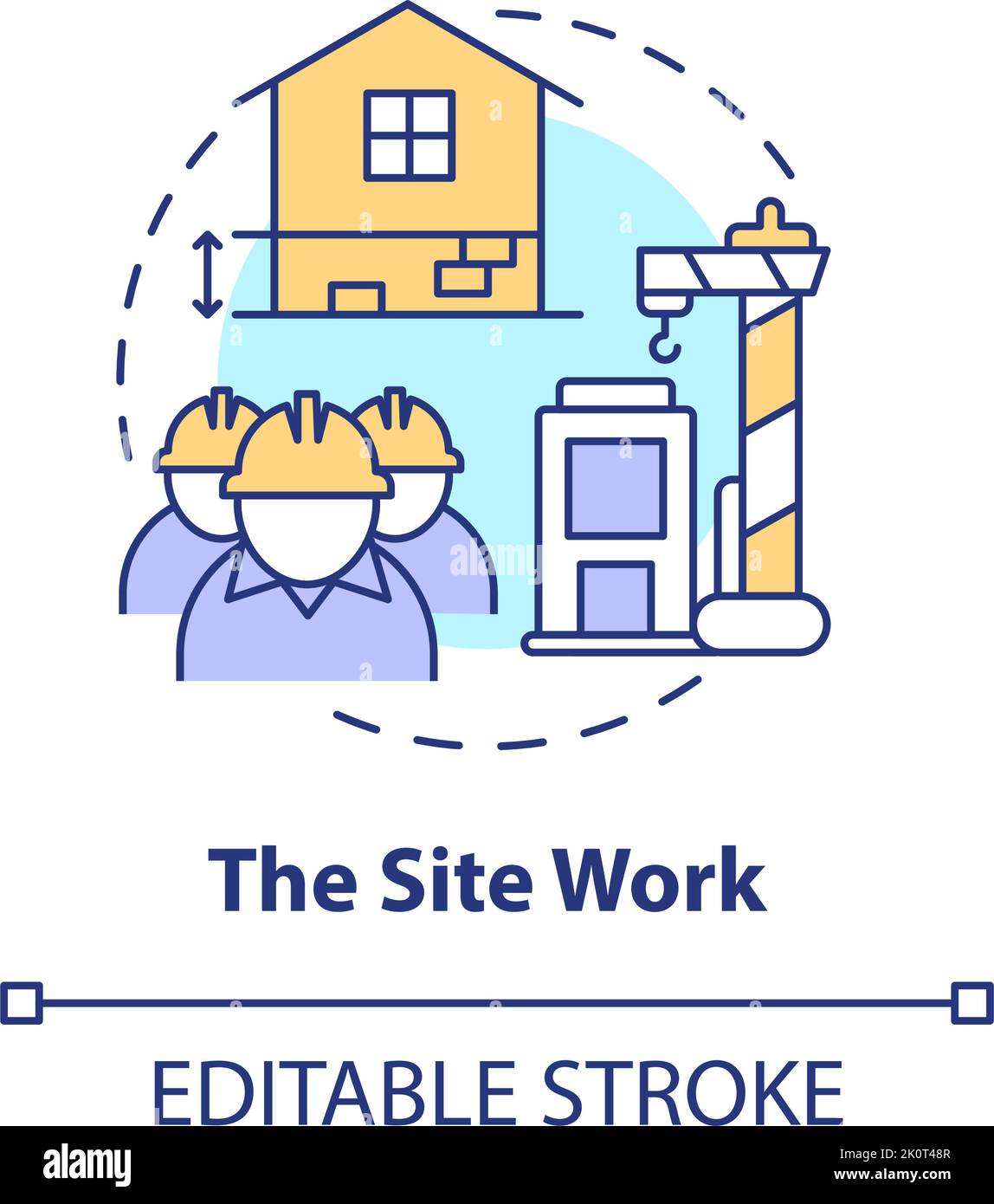 Exterior site drawing Stock Vector Images - Alamy