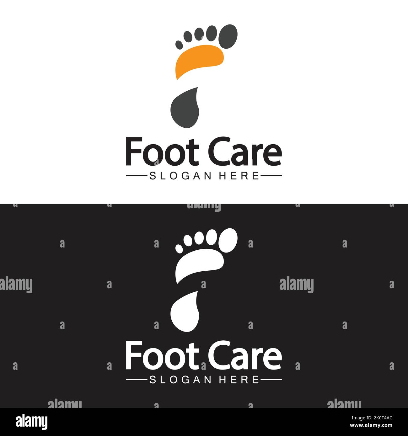 Foot logo design vector template Stock Vector Image & Art - Alamy