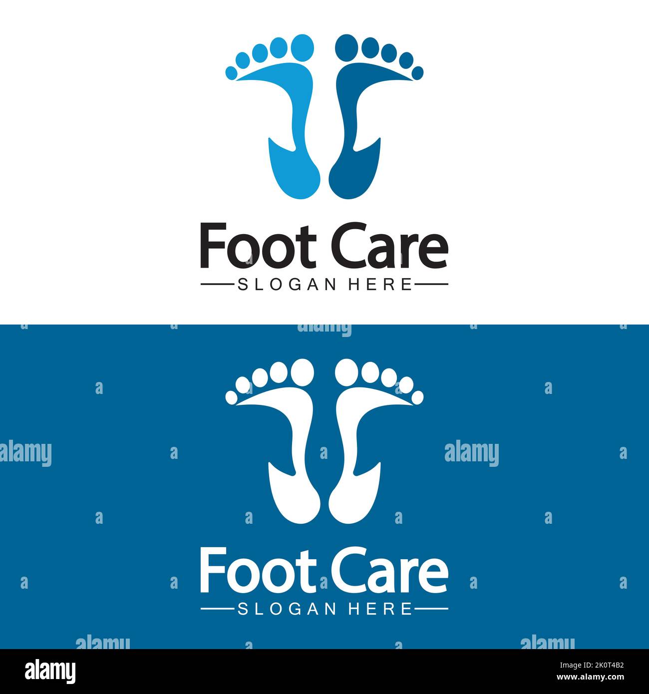 Foot logo design vector template Stock Vector Image & Art - Alamy