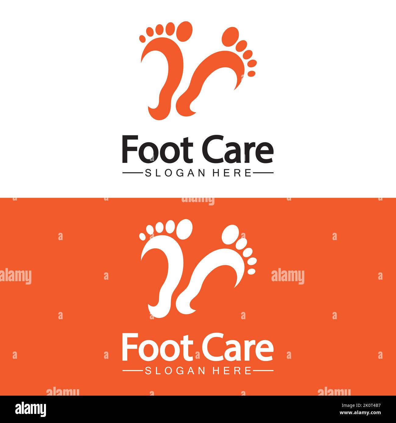 Foot logo design vector template Stock Vector Image & Art - Alamy