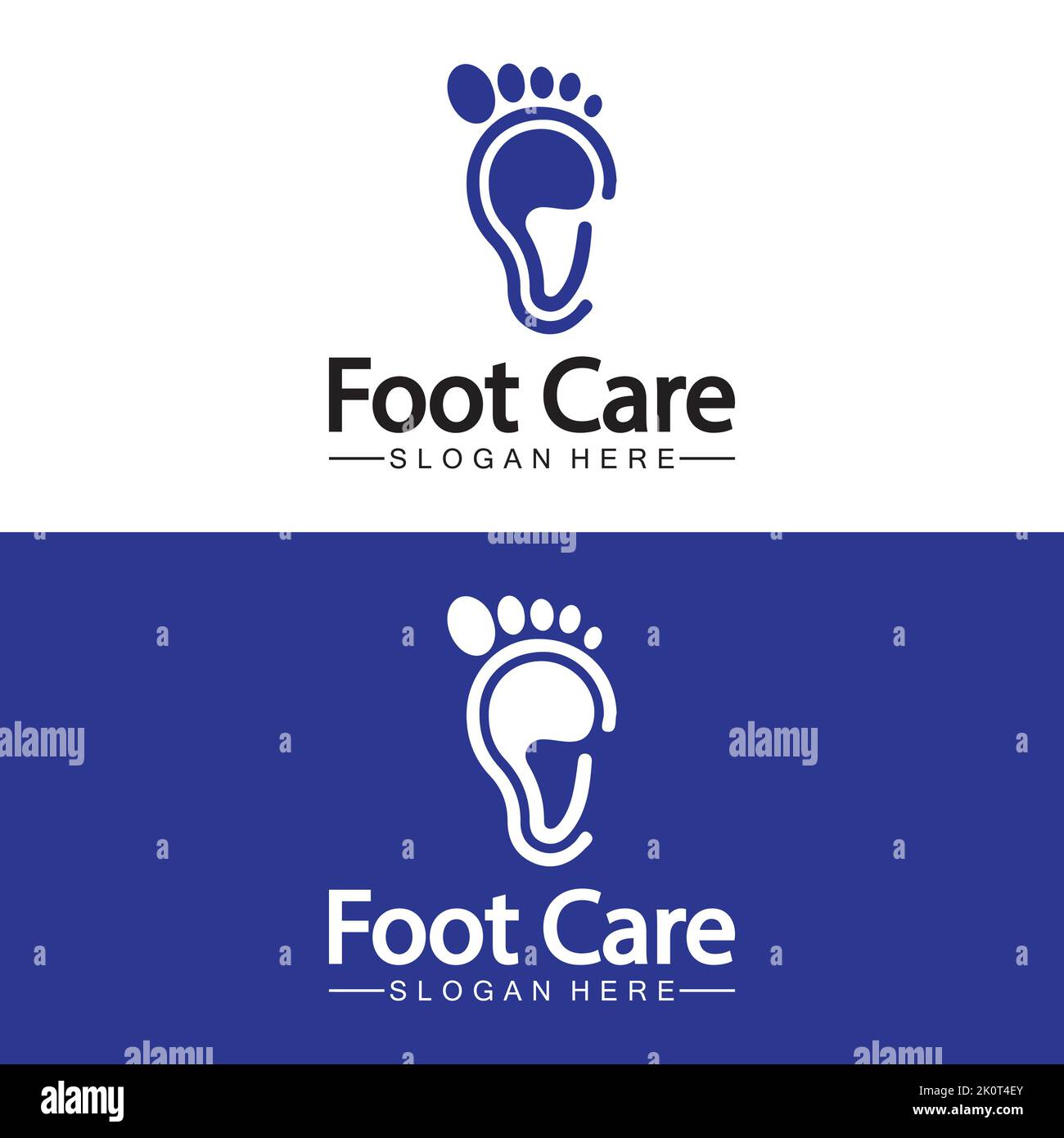 Foot logo design vector template Stock Vector Image & Art - Alamy