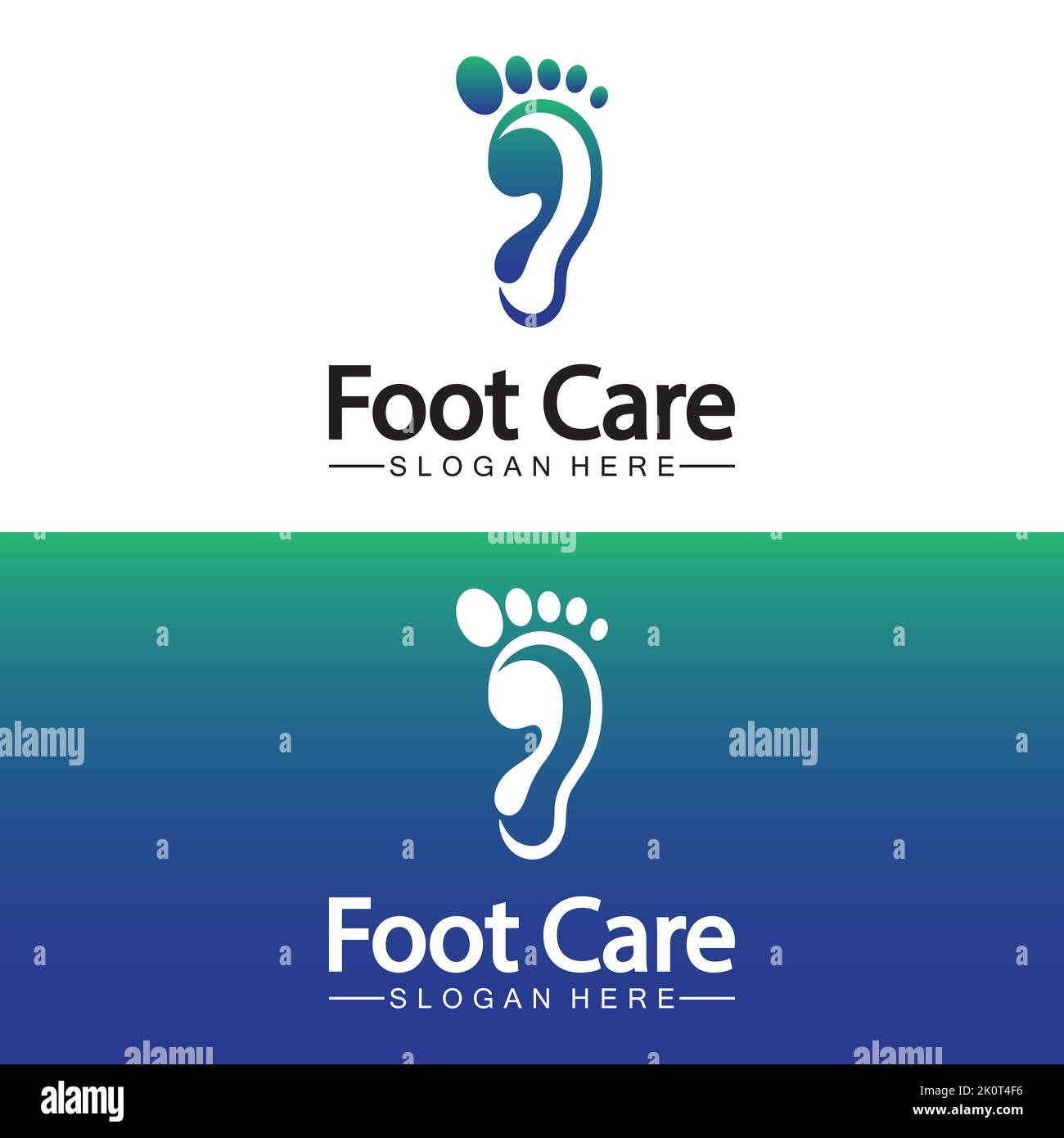 Foot logo design vector template Stock Vector Image & Art - Alamy