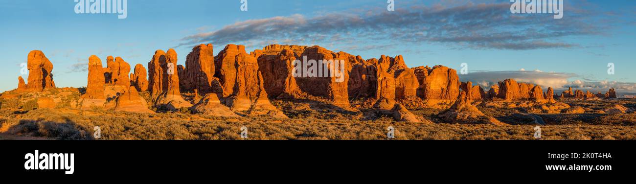 Panorama of the Garden of Eden, Elephant Butte, the Parade of Elephants ...