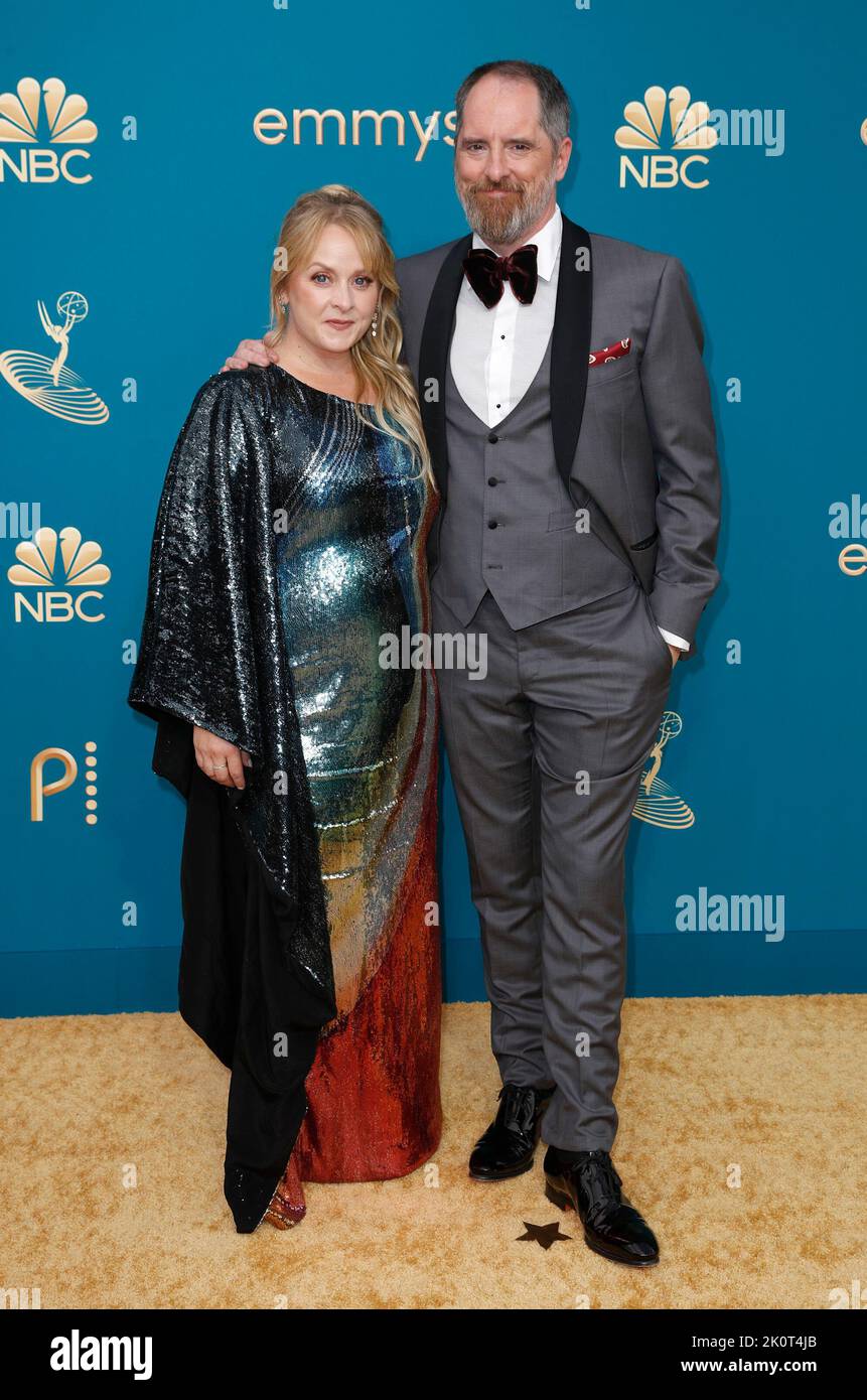 Los Angeles, USA. 12th Sep, 2022. Shannon Nelson, left, and Brendan ...