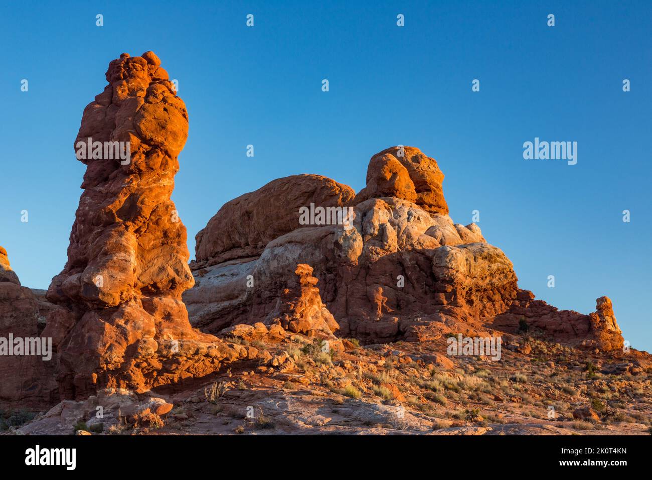A Sphinx-like rock formation in the Spires and Pinnacles section of ...