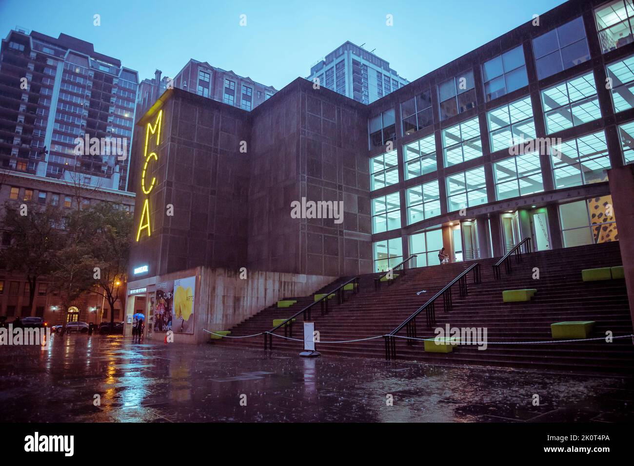 Museum Of Contemporary Art (MCA), Chicago, Illinois, USA Stock Photo ...