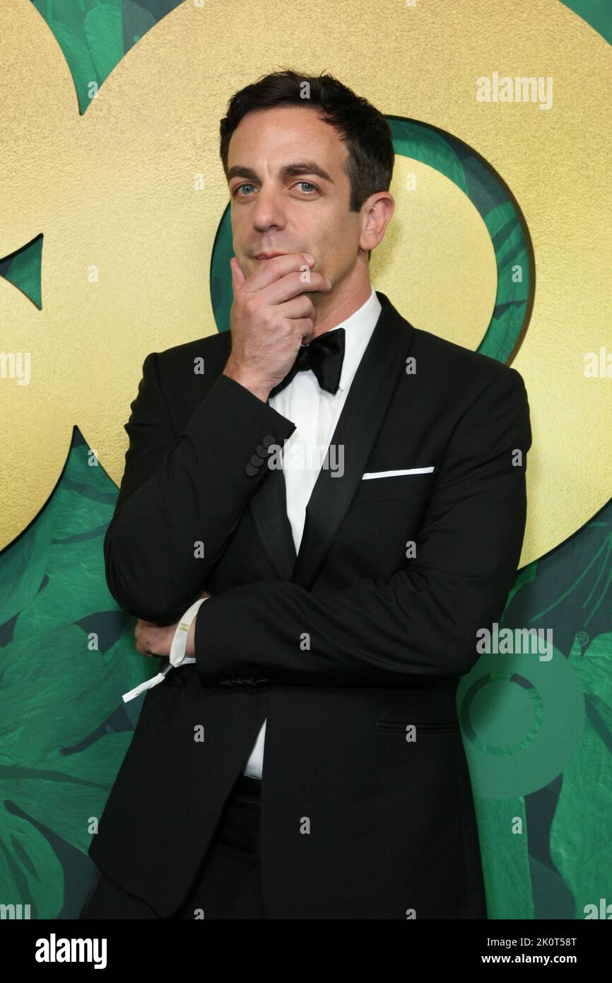 BJ Novak attends the 2022 HBO Emmy's Party at San Vicente Bungalows on ...