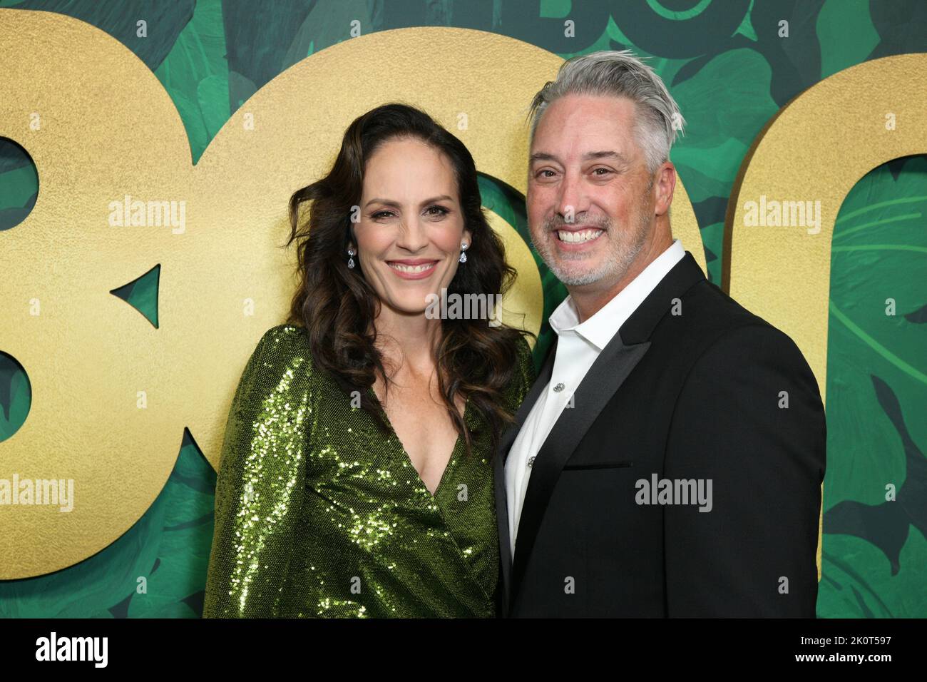 Annabeth Gish, Wade Allen attends the 2022 HBO Emmy's Party at San ...