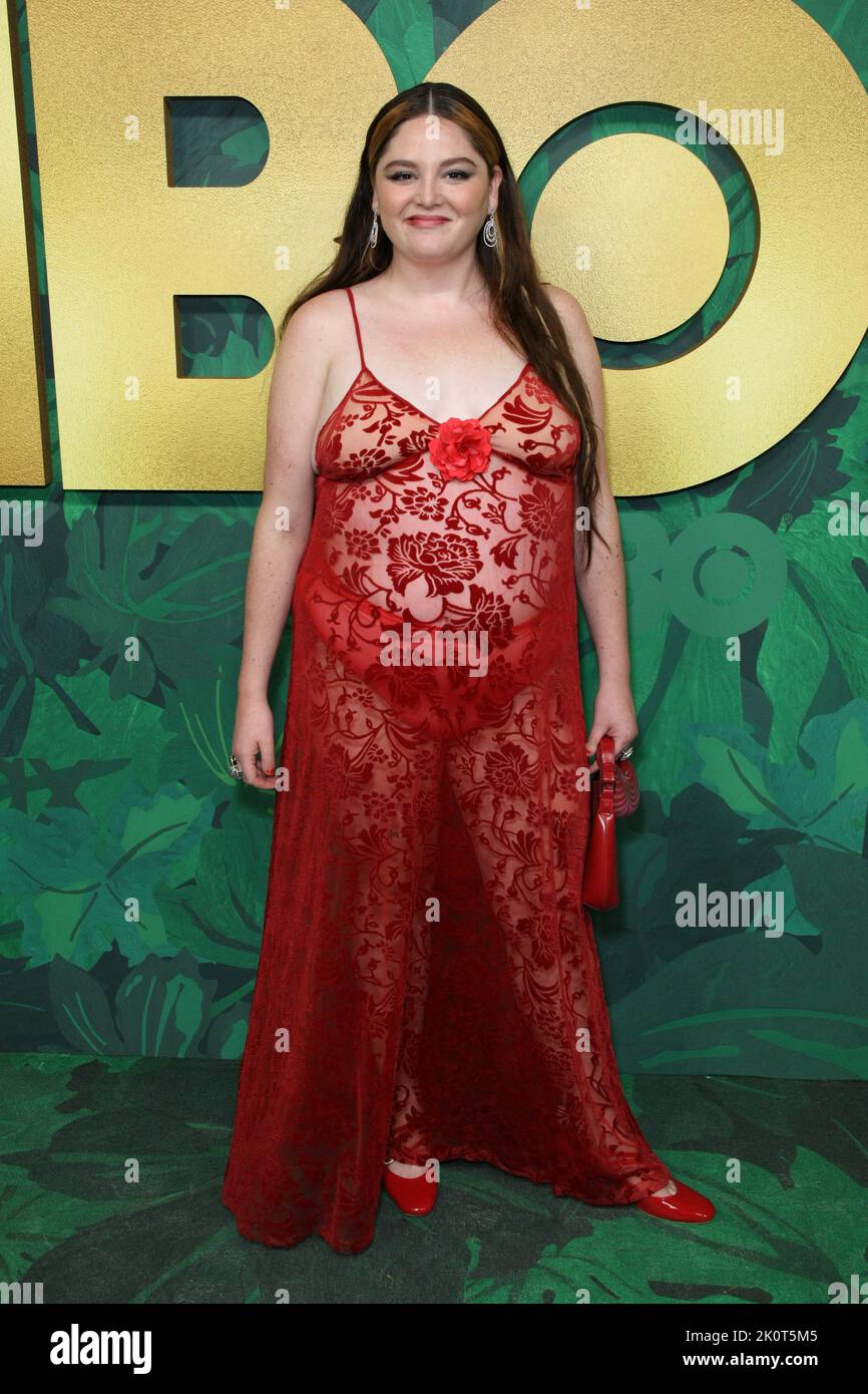 West Hollywood, USA. 12th Sep, 2022. Megan Stalter attends the 2022 HBO ...