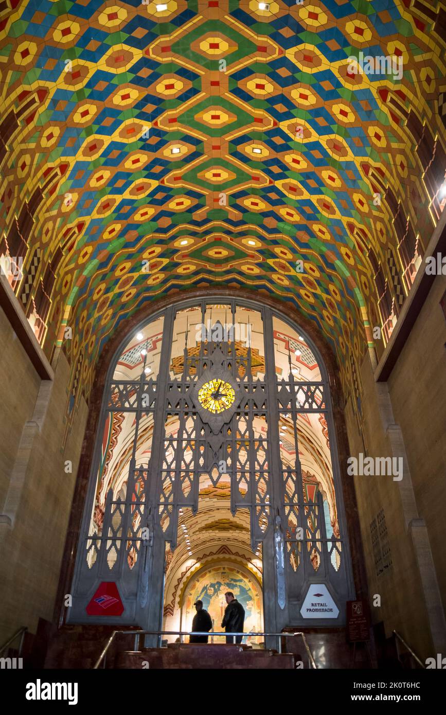 The Guardian Building, a Historic art deco landmark skyscraper with a ...