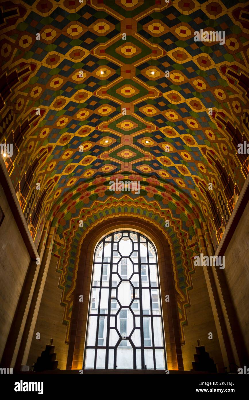 The Guardian Building, a Historic art deco landmark skyscraper with a ...