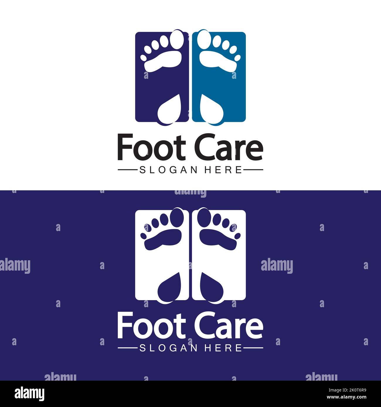 Foot logo design vector template Stock Vector Image & Art - Alamy
