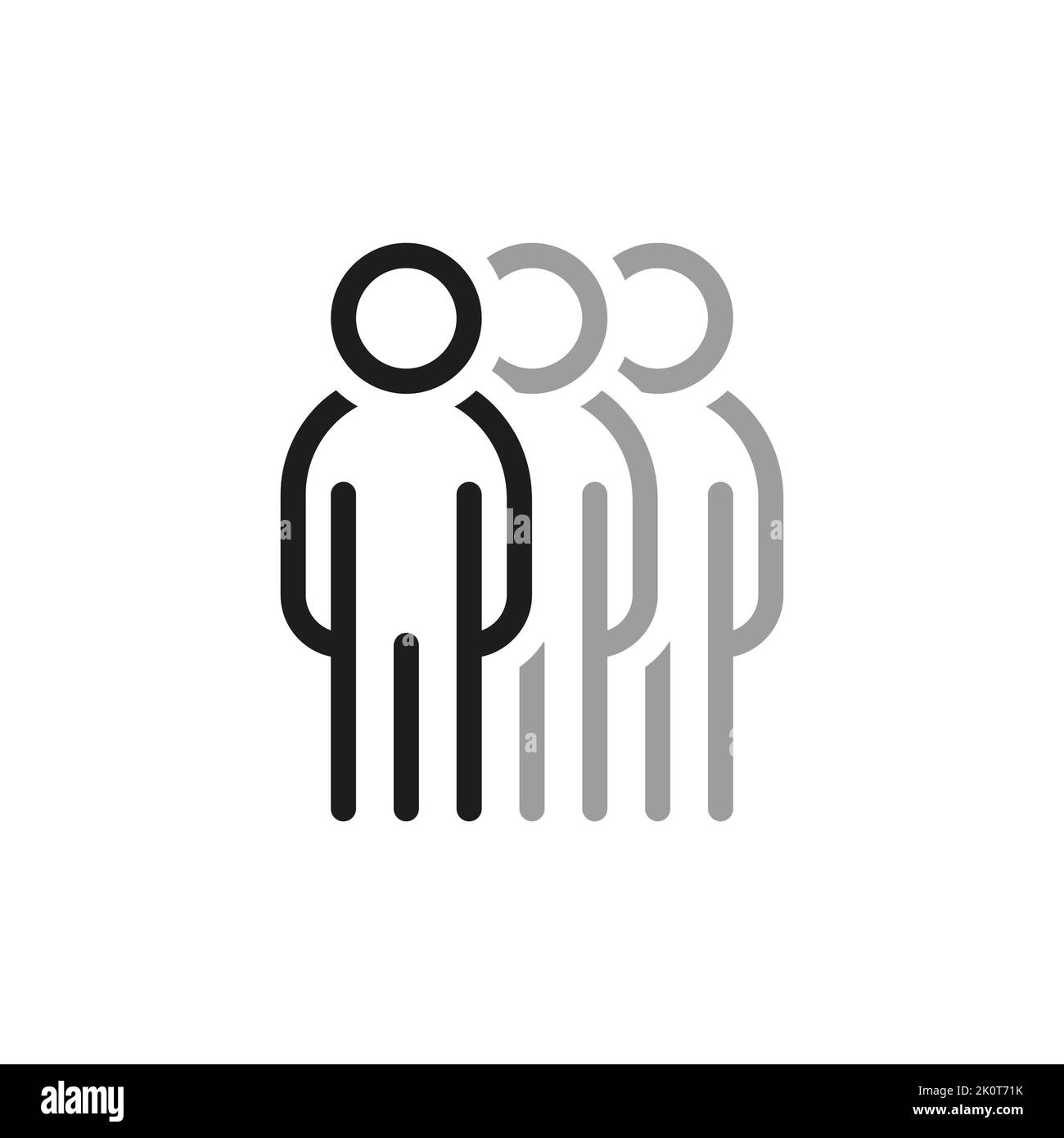 Simple of Team Work Related Vector Line Icon. Contains such Icon as ...