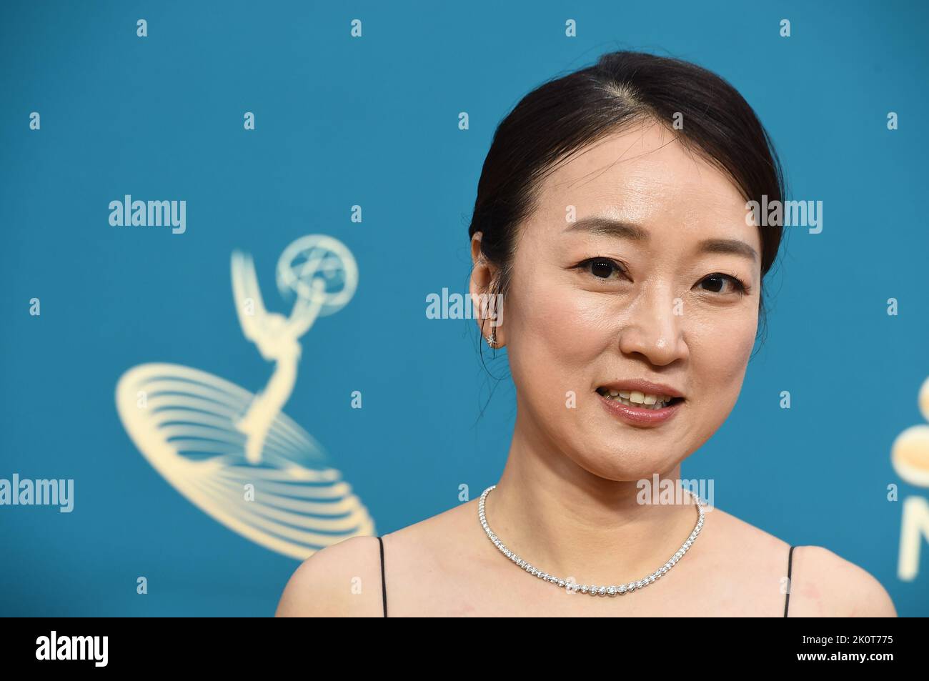 Los Angeles, USA. 12th Sep, 2022. Kim Ji-yeon arrives at the 74th Emmy ...