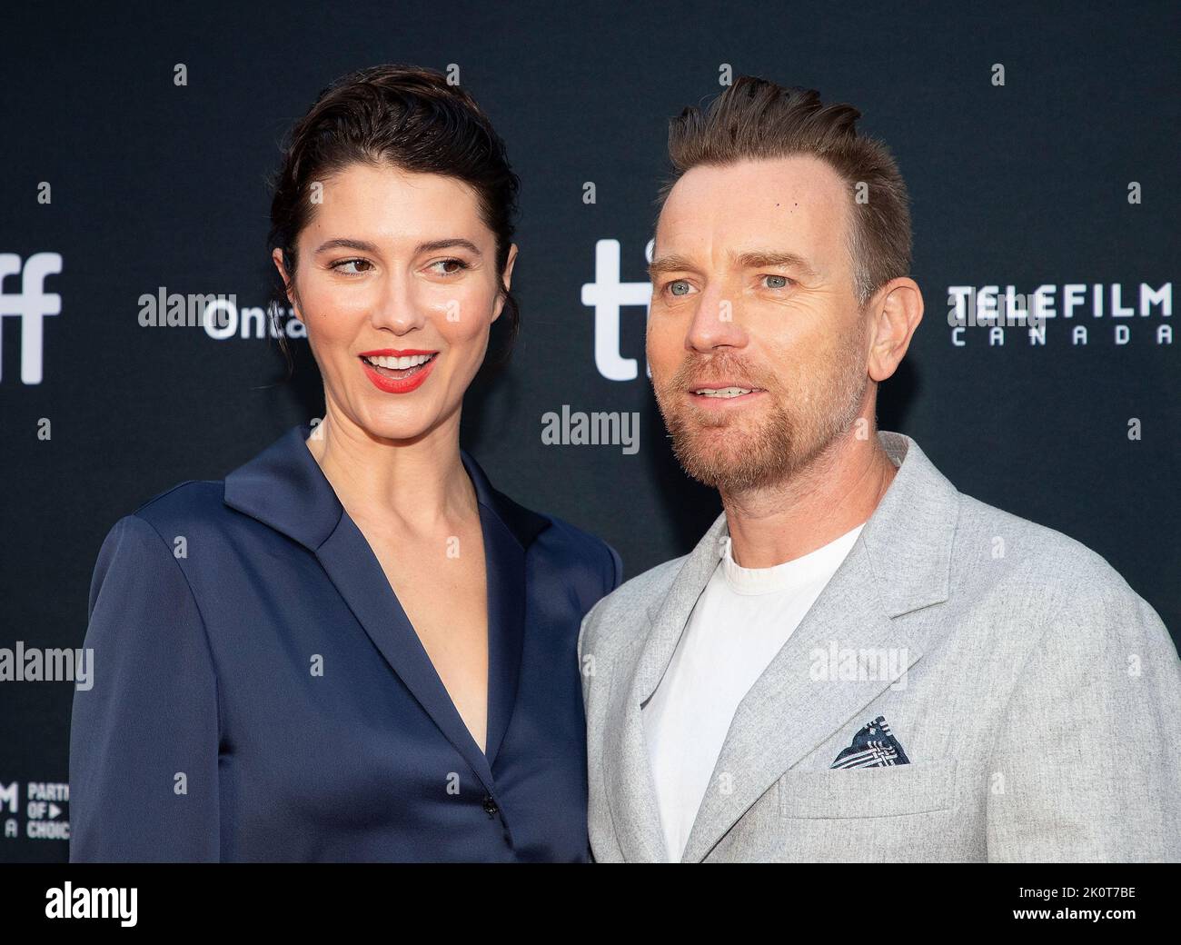 Toronto, Canada. 12th Sep, 2022. Mary Elizabeth Winstead and Ewan ...