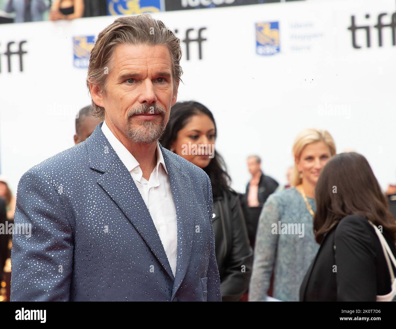 Toronto, Canada. 12th Sep, 2022. Ethan Hawke attends the "Raymond & Ray ...