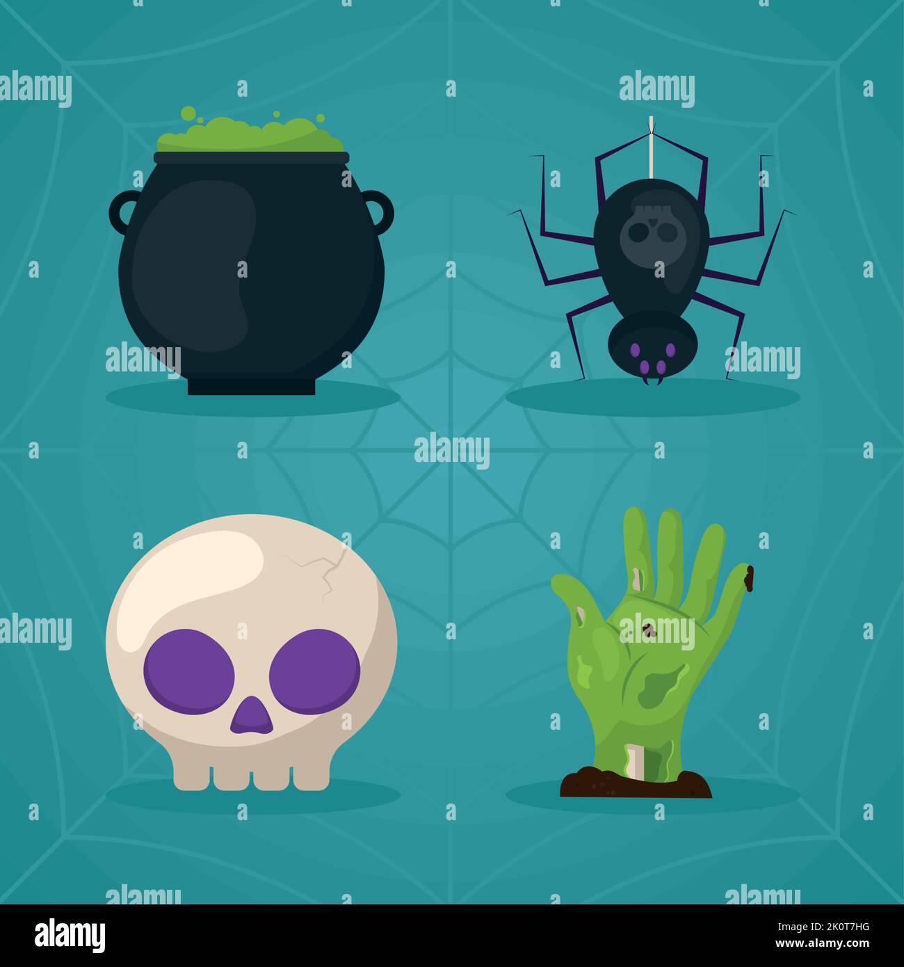 halloween icon set Stock Vector Image & Art - Alamy