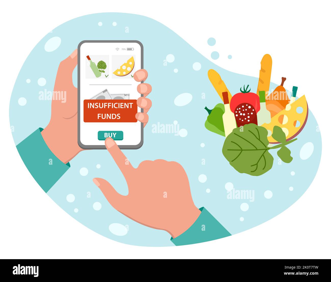 Purchasing power vector vectors hi-res stock photography and images - Alamy