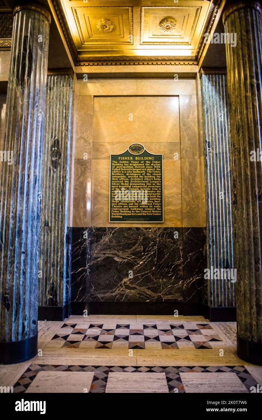 Fisher Building, a landmark skyscraper located at 3011 West Grand ...