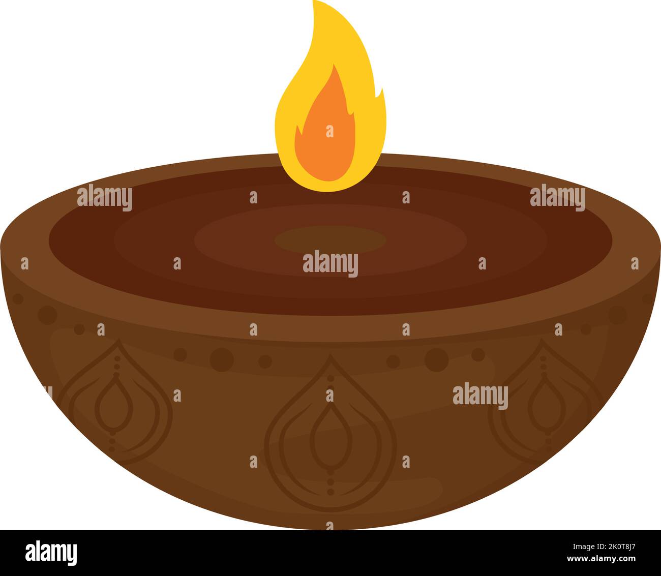 wooden diya icon Stock Vector Image & Art - Alamy