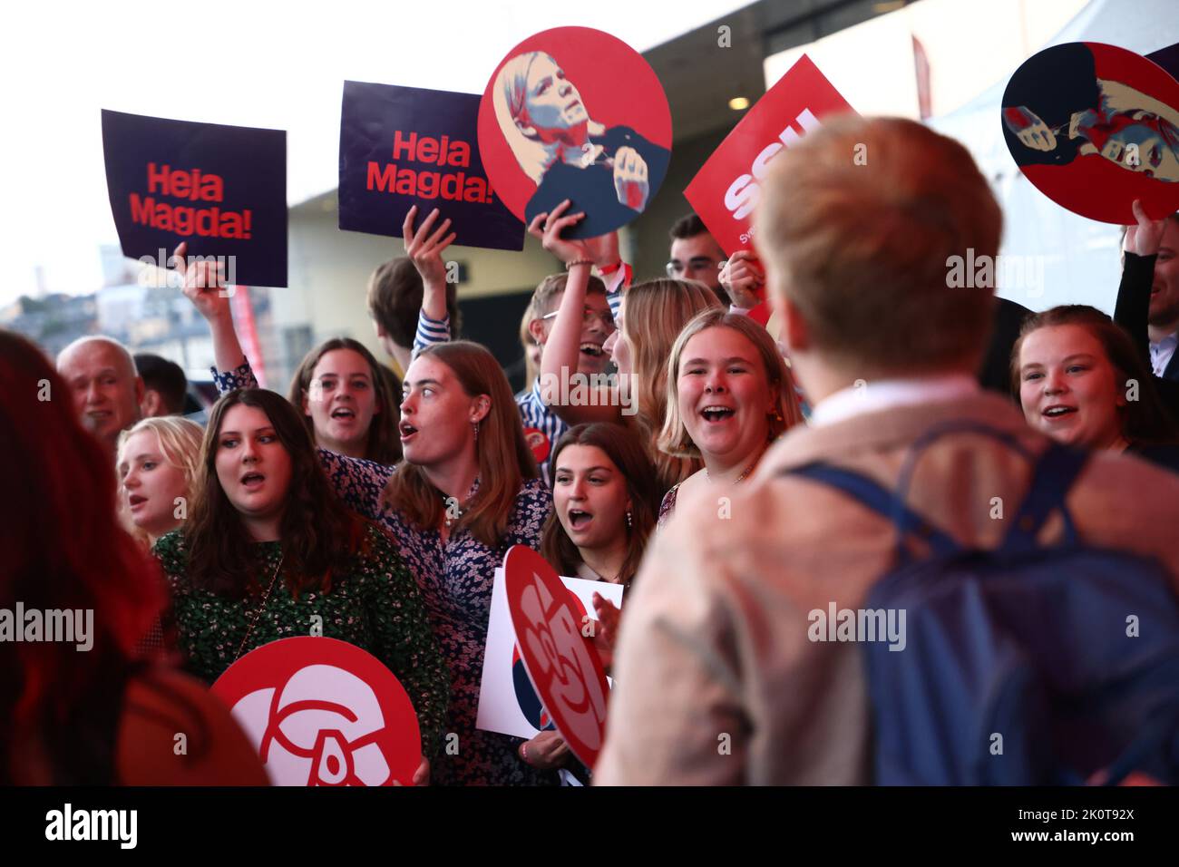 The Swedish parliamentary elections, election day, during Sunday in ...