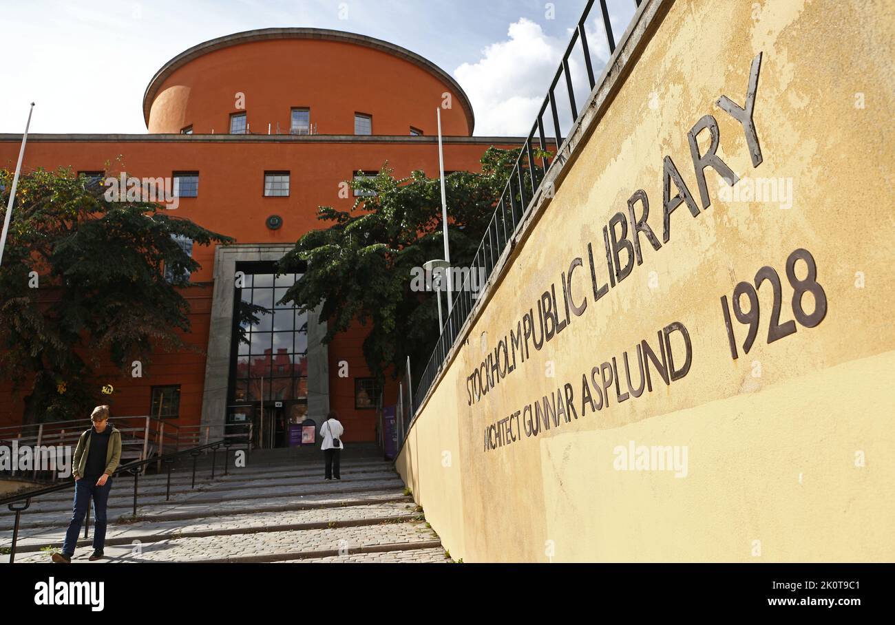 Stockholm public library hi-res stock photography and images - Alamy
