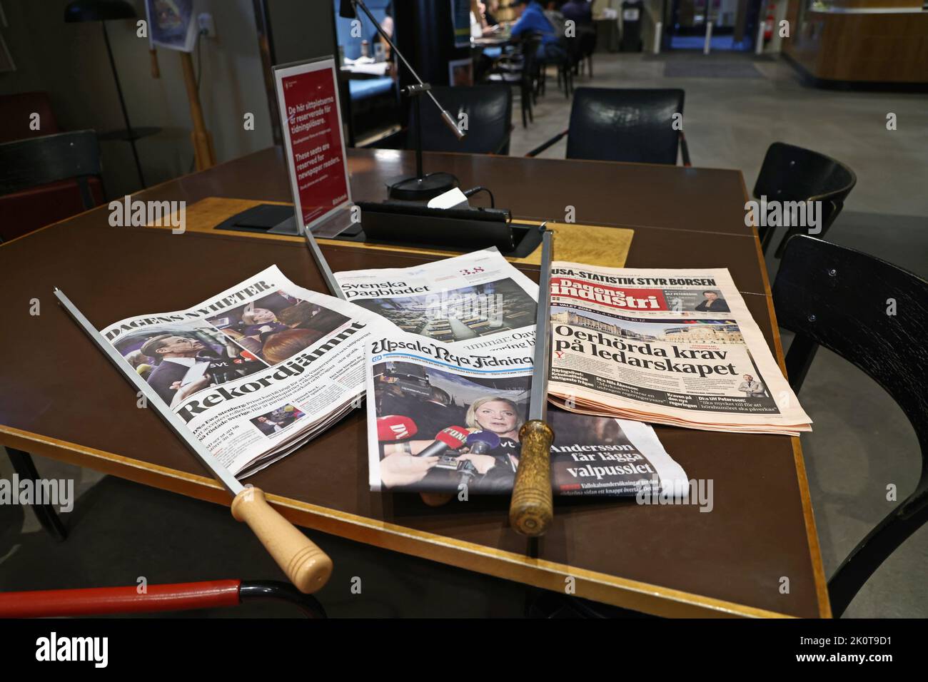 The day after the election day, the Swedish parliamentary elections ...