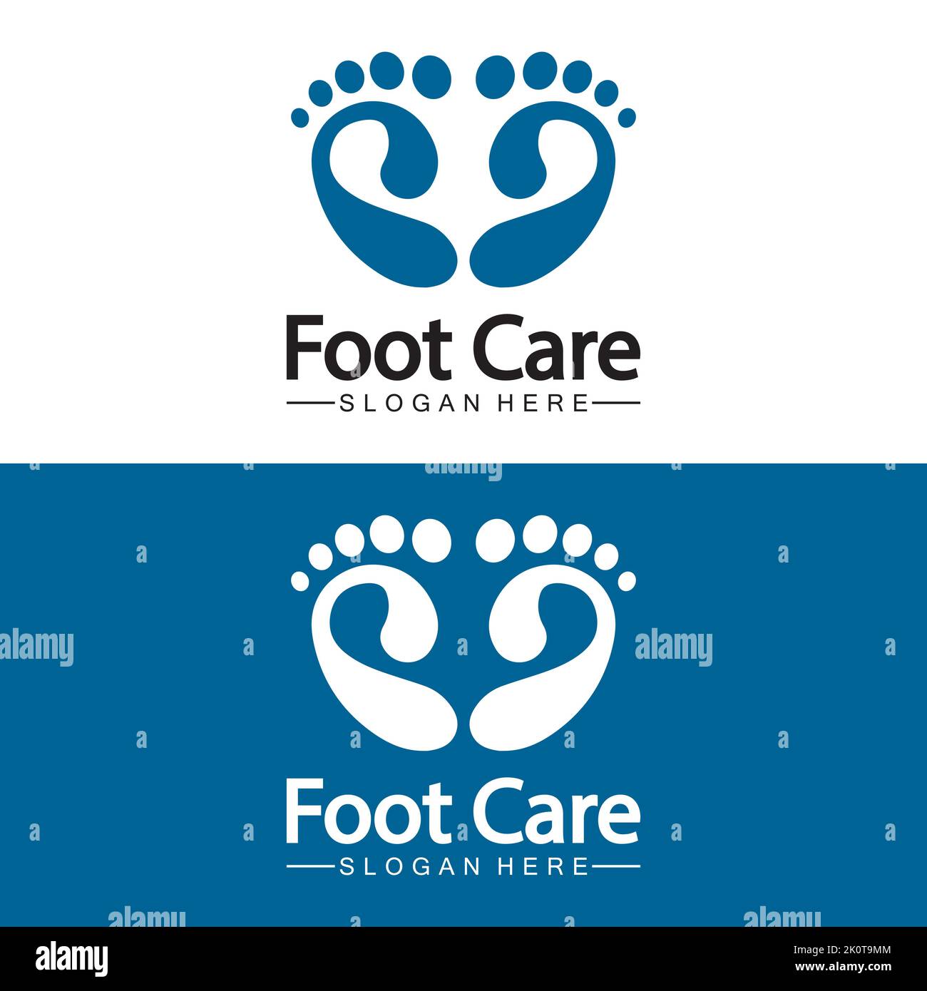 Foot logo design vector template Stock Vector Image & Art - Alamy