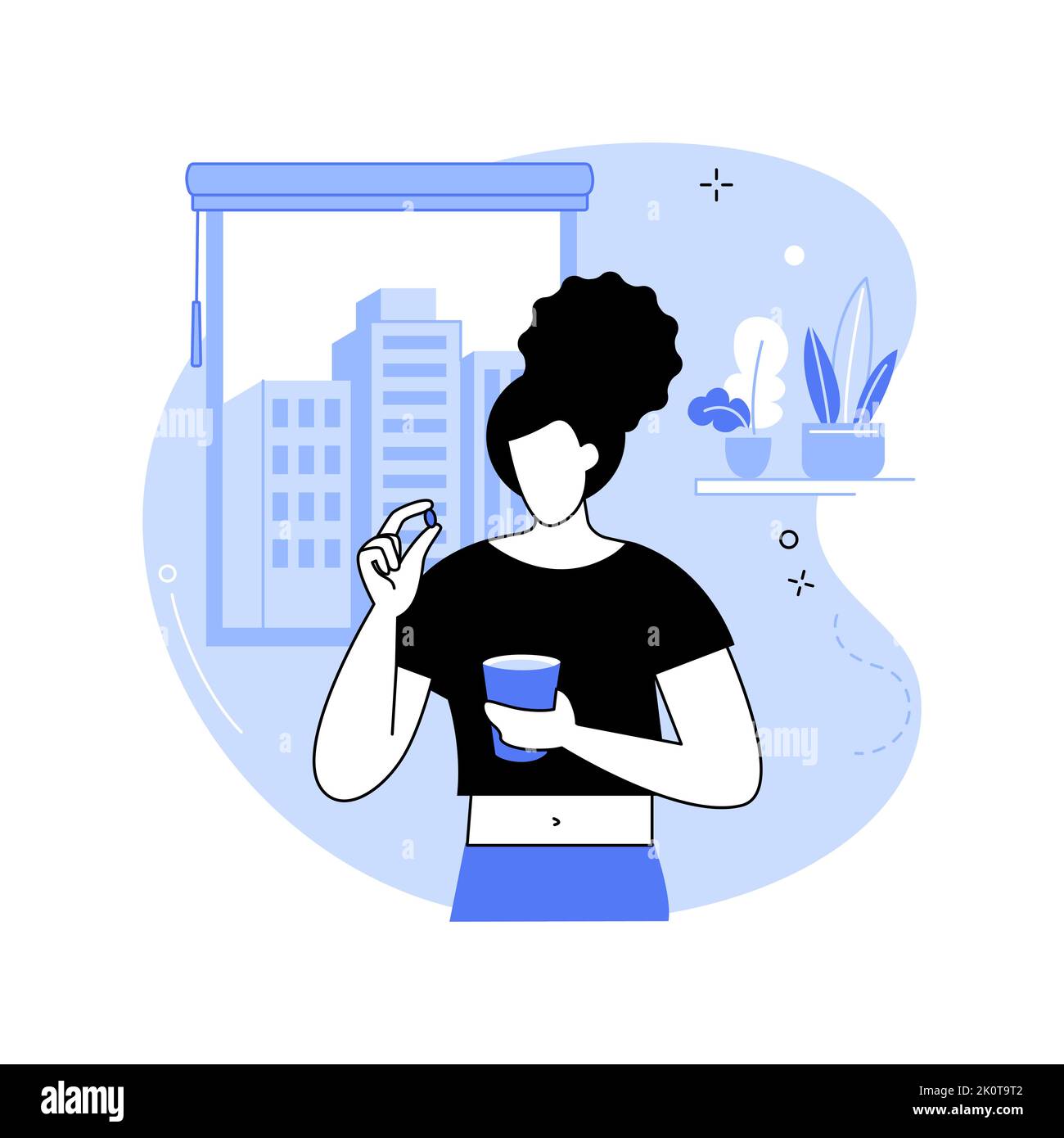 Dietary supplement isolated cartoon vector illustrations Stock Vector ...