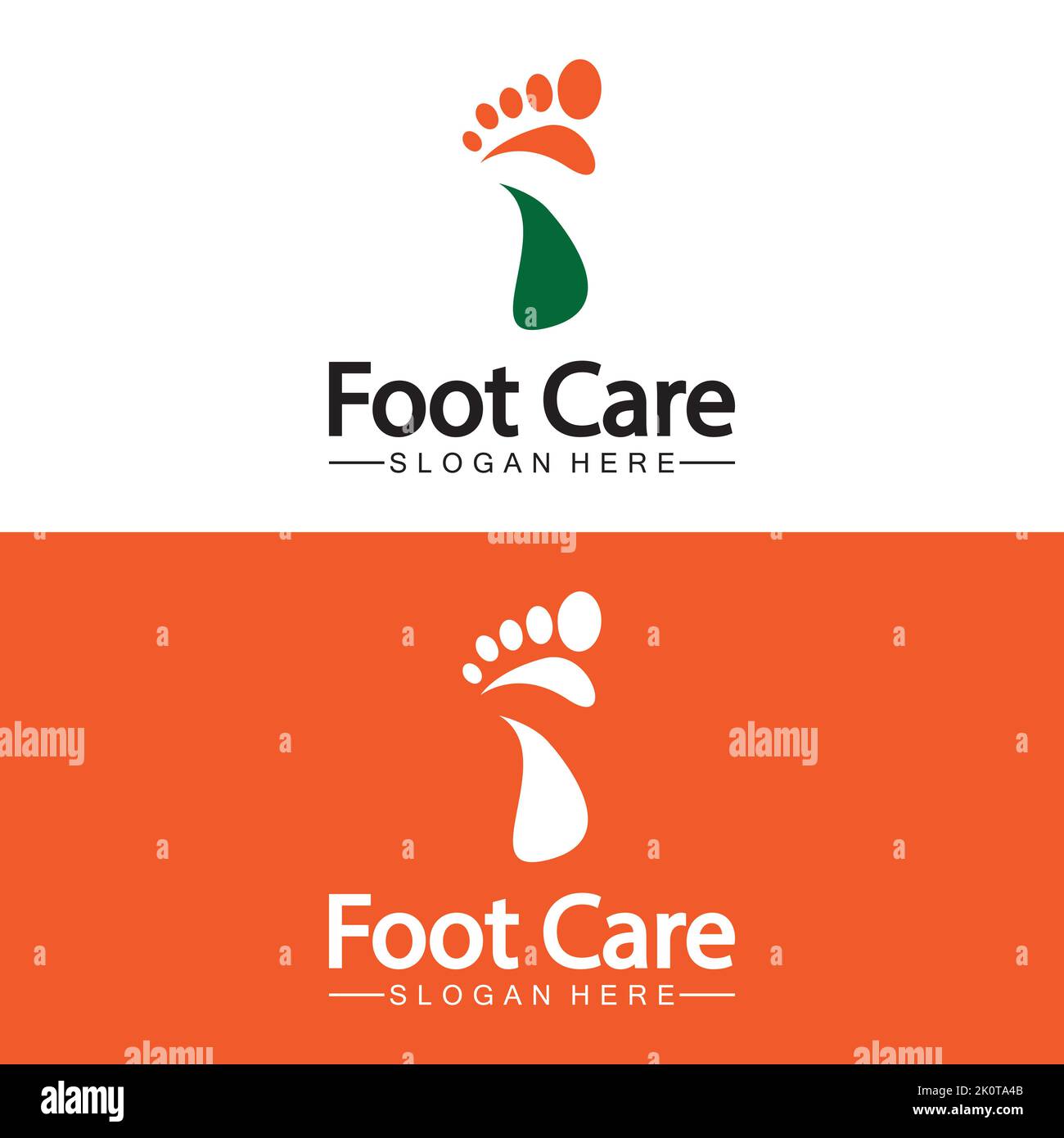 Foot logo design vector template Stock Vector Image & Art - Alamy