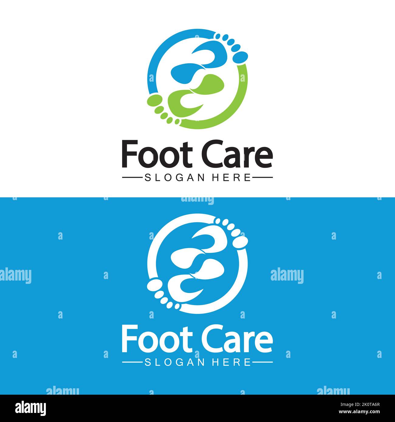 Foot logo design vector template Stock Vector Image & Art - Alamy