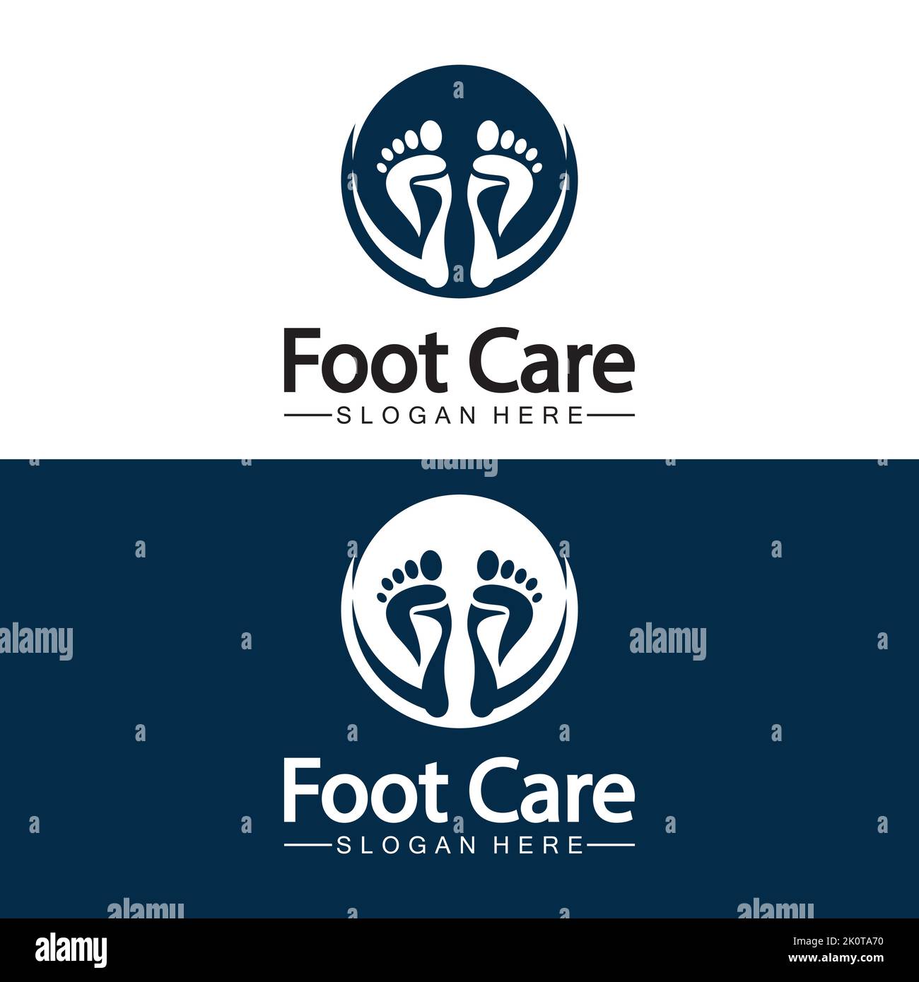 Foot logo design vector template Stock Vector Image & Art - Alamy