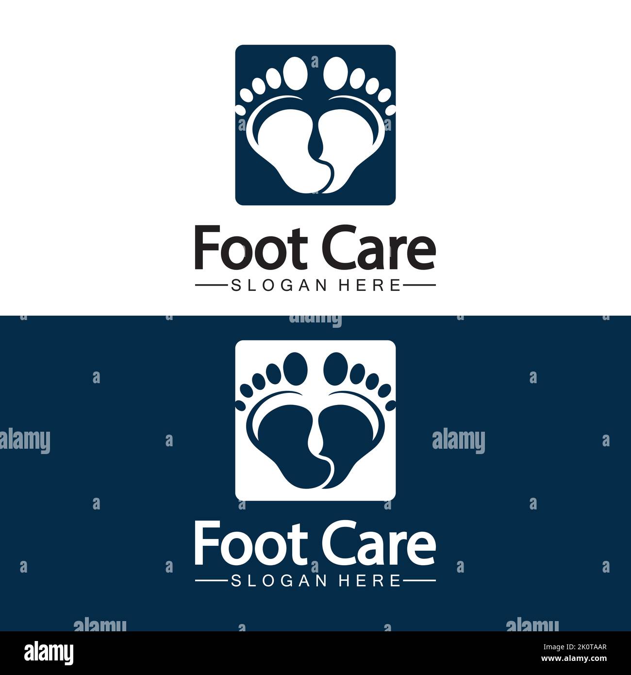 Foot logo design vector template Stock Vector Image & Art - Alamy