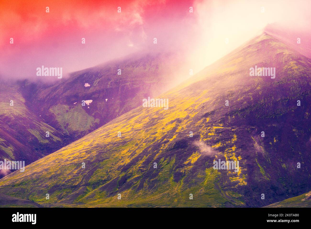 Mountains in Iceland, Snaefellsnes Peninsula - HDR photograph Stock ...
