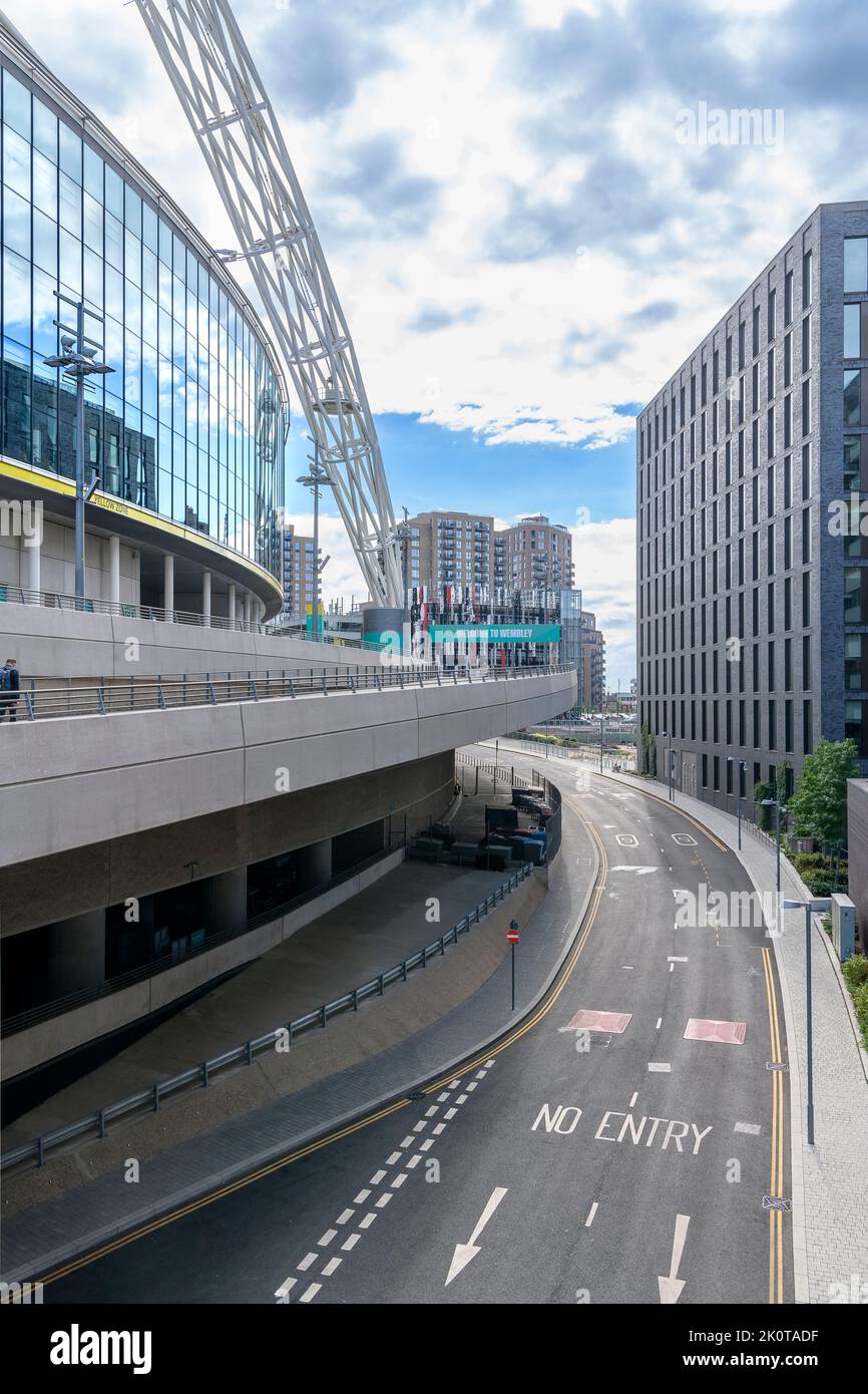 Wembley Stadium, Wembley Park, north west London. The new circular ...