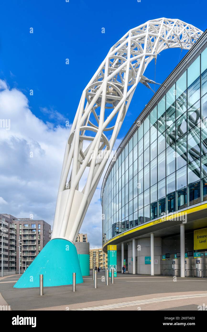 Wembley Stadium, Wembley Park, north west London. The new circular ...