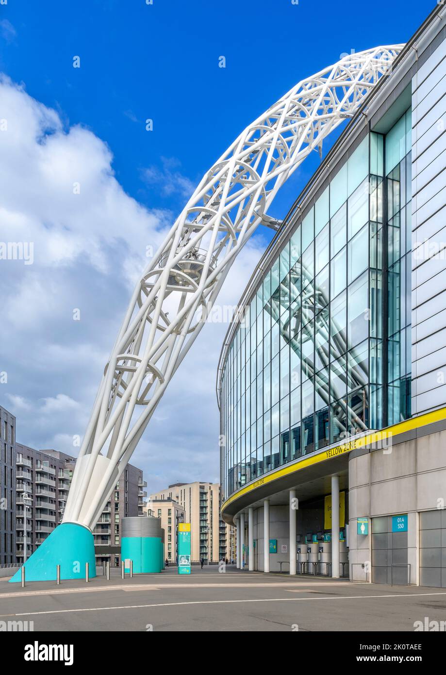Wembley Stadium, Wembley Park, north west London. The new circular ...