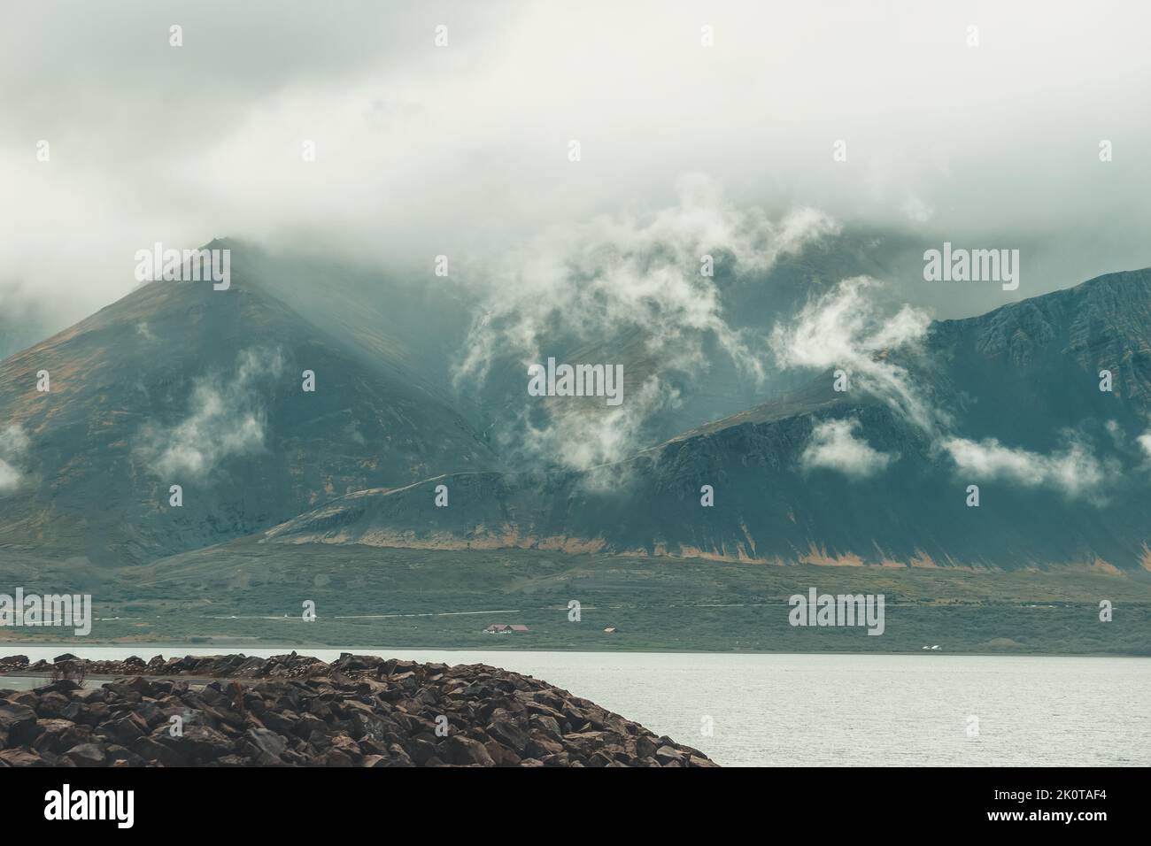 Mountains in Iceland, Snaefellsnes Peninsula - HDR photograph Stock ...