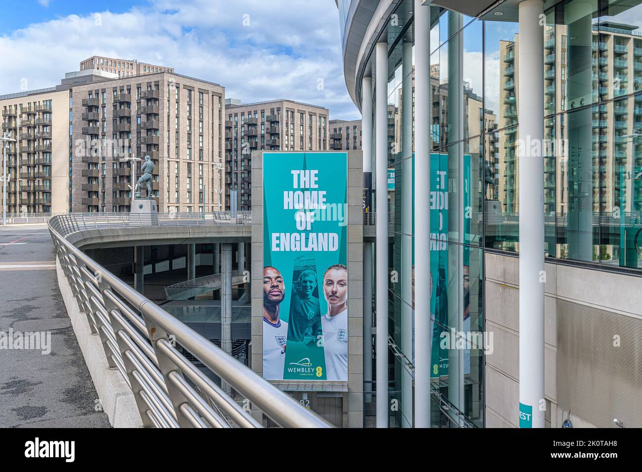 Wembley Stadium, Wembley Park, north west London. The new circular ...