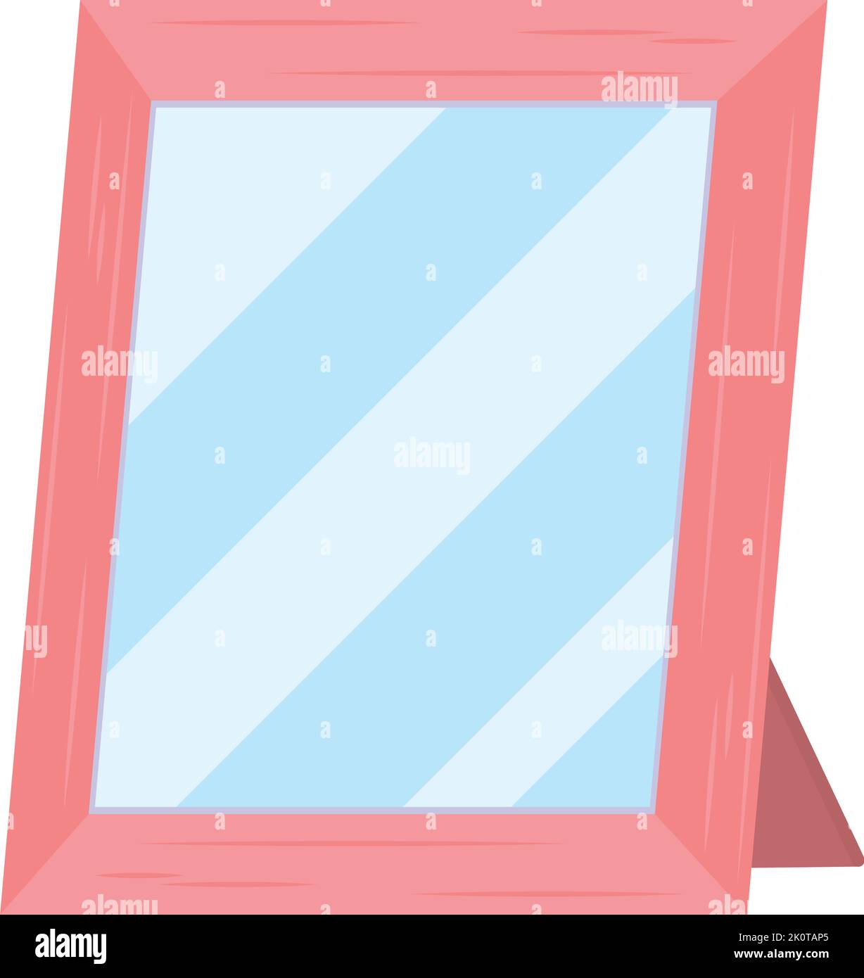 pink mirror frame Stock Vector Image & Art - Alamy
