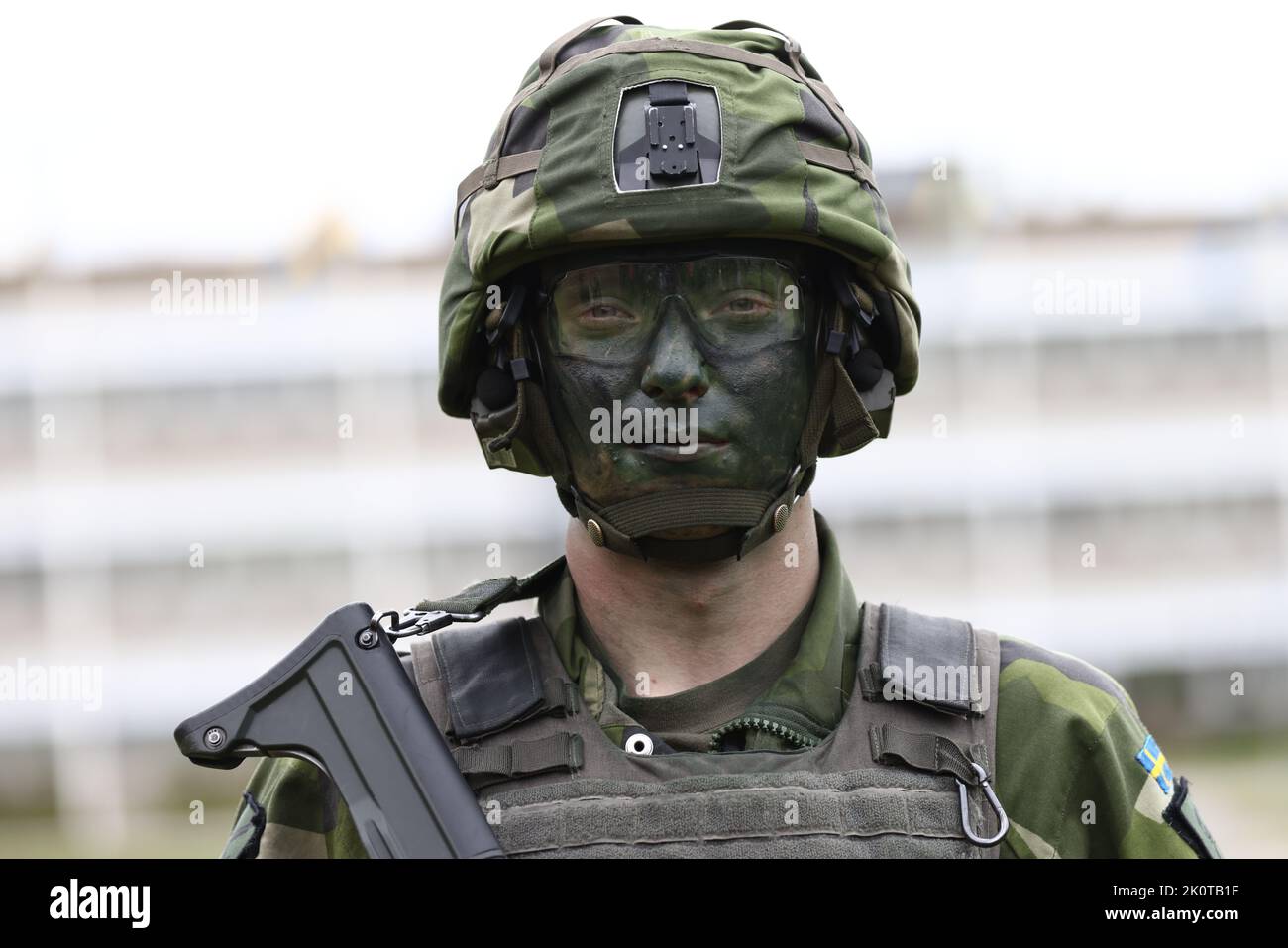 During Saturday, the Life Guard and the Armed Forces in KungsŠngen ...