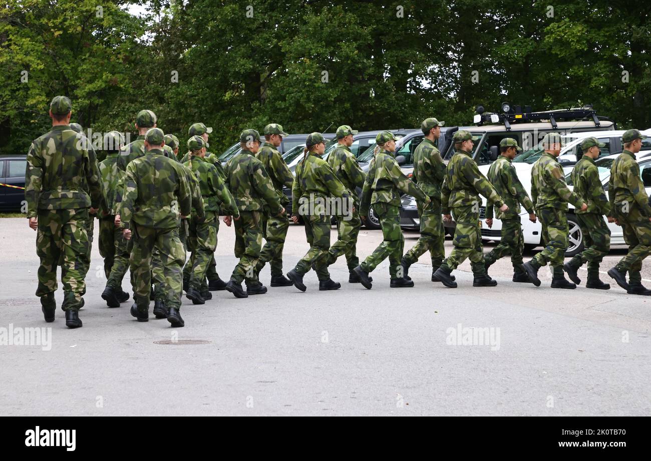 Swedish army cavalry infantry regiment hi-res stock photography and ...