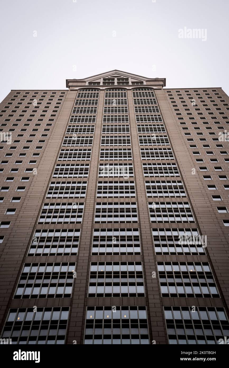 Skyscraper in Downtown Loop, Chicago, Illinois, USA Stock Photo - Alamy