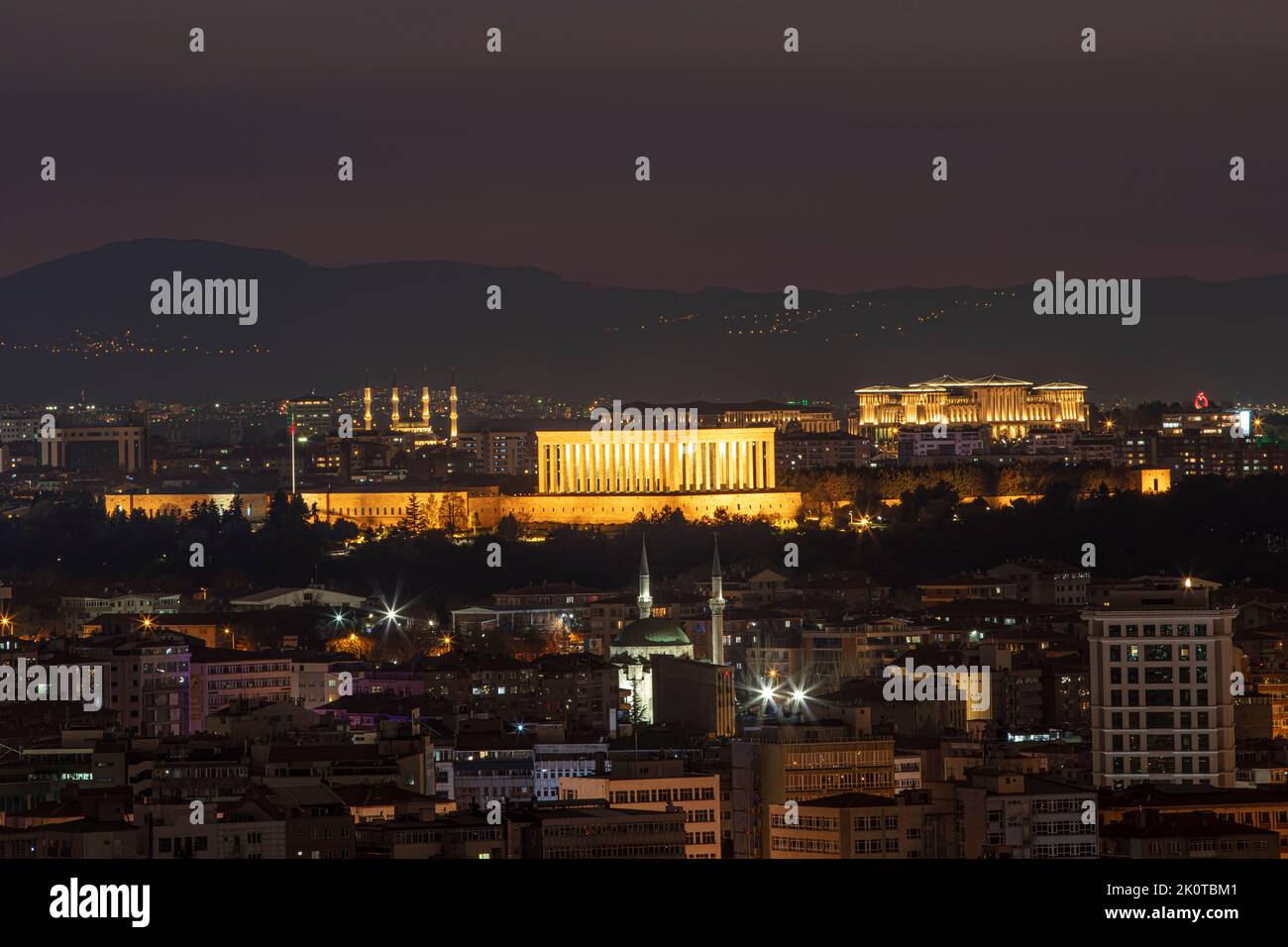 Ankara Landscape. Mausoleum. Ankara, Capital city of Turkey. Ankara ...