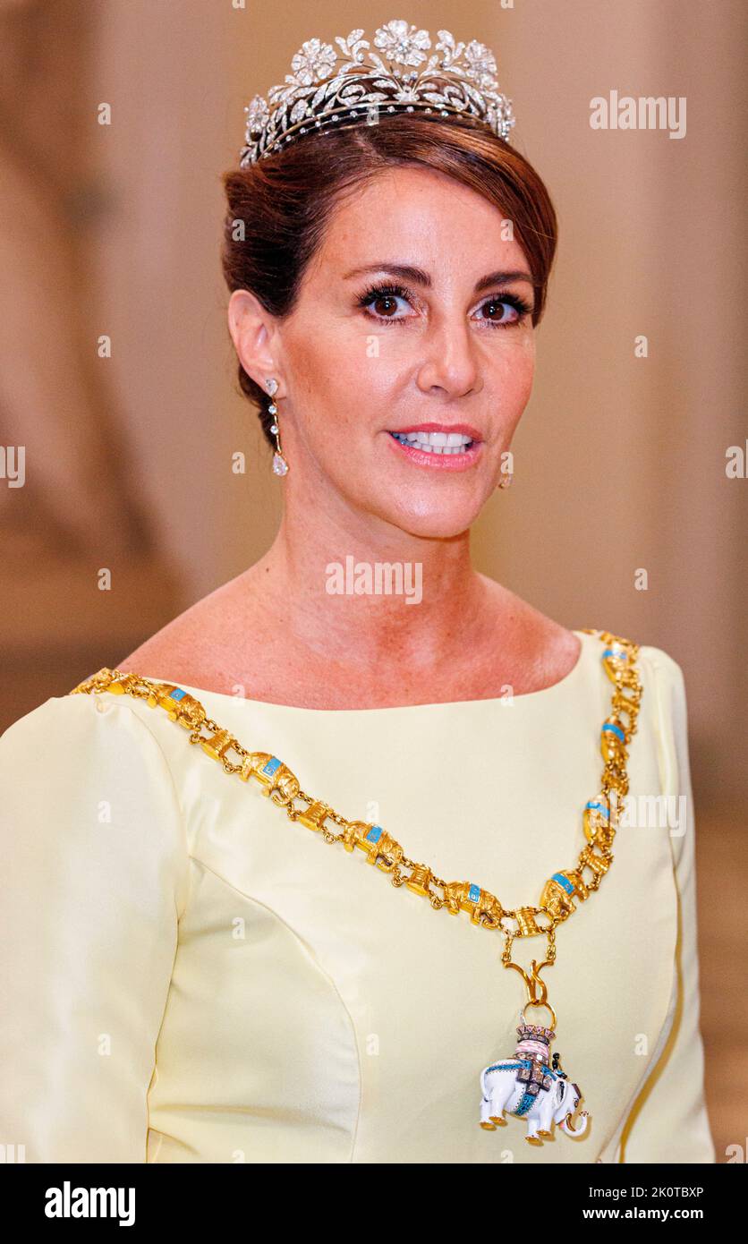 COPENHAGEN - Queen Margrethe, Crown Prince Frederik, Crown Princess ...
