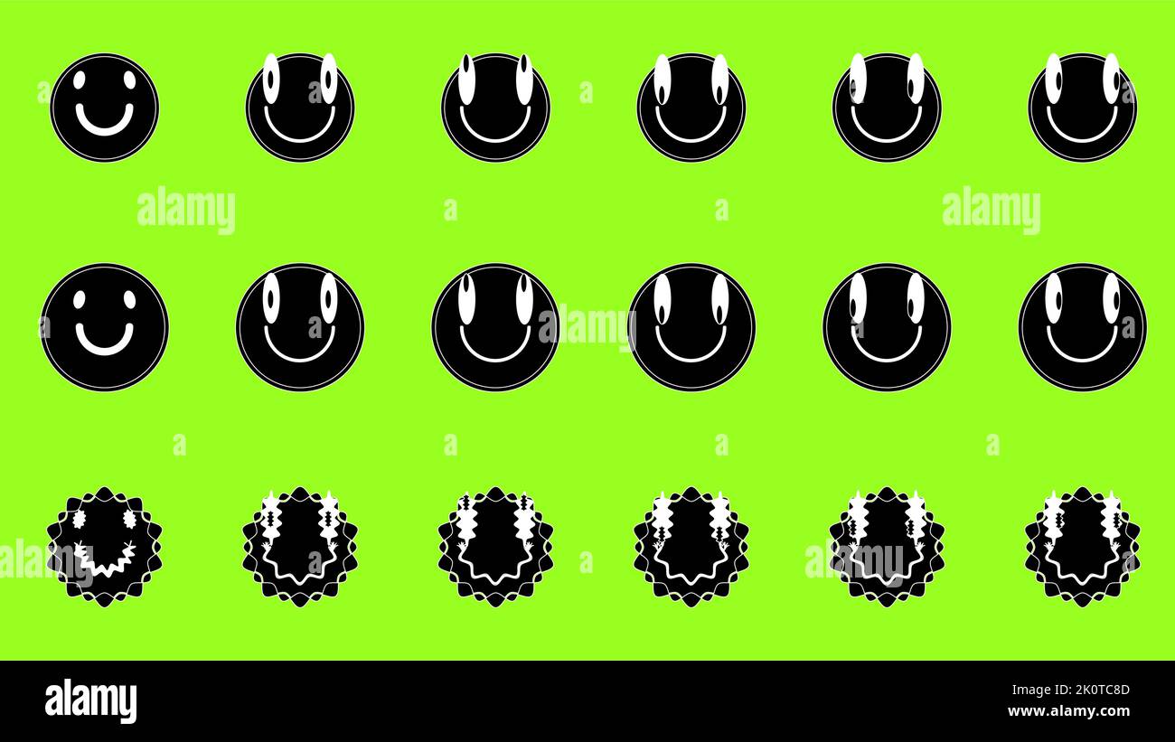 Smiley face acid hi-res stock photography and images - Alamy