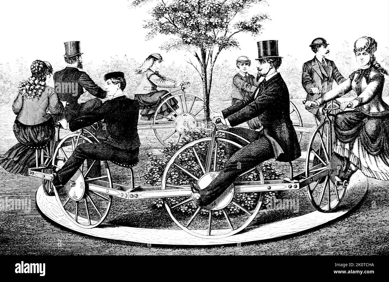 Velocipede 19th century hi-res stock photography and images - Alamy